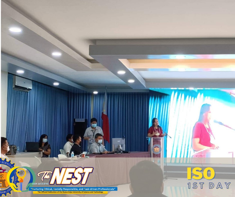 ISO SURVEILLANCE AUDIT 2022 | Nueva Ecija University of Science and ...