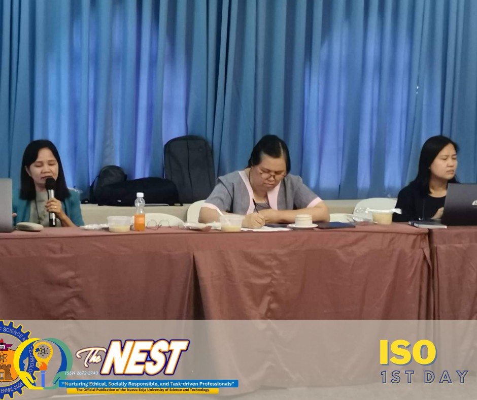 ISO SURVEILLANCE AUDIT 2022 | Nueva Ecija University of Science and ...