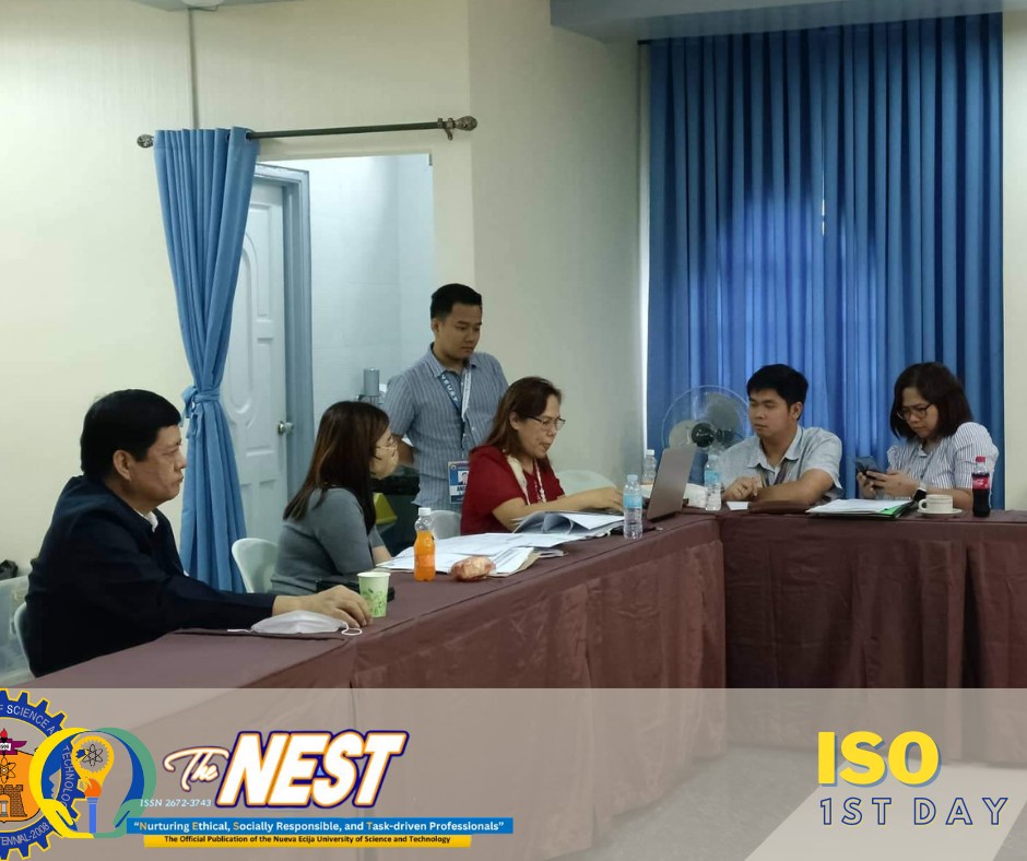 ISO SURVEILLANCE AUDIT 2022 | Nueva Ecija University of Science and ...