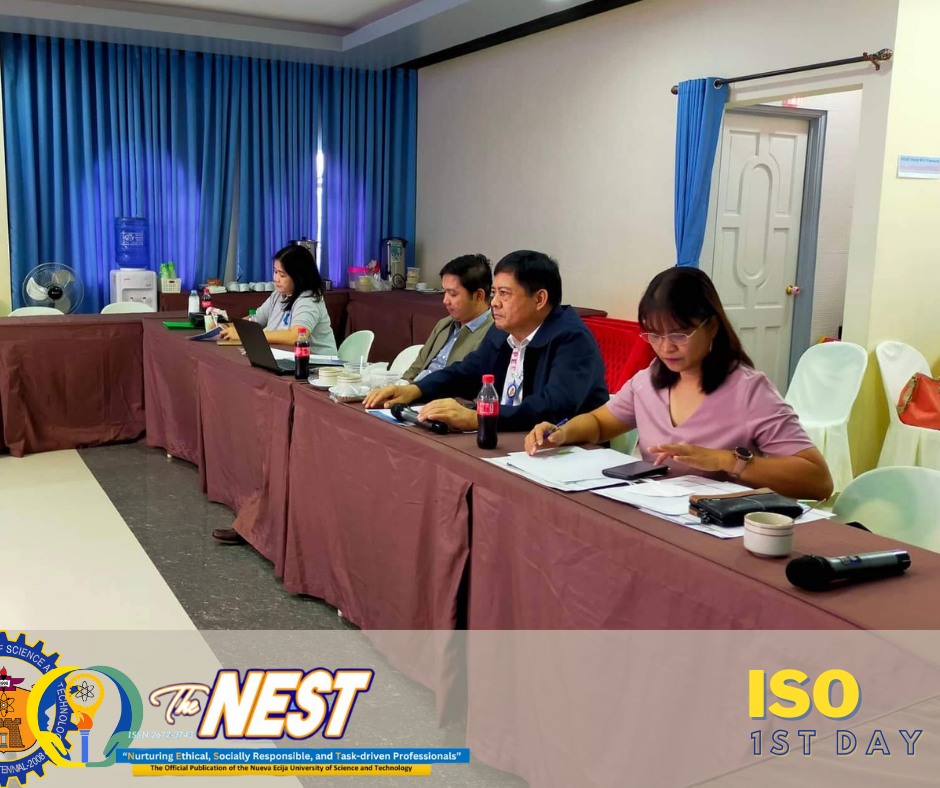 ISO SURVEILLANCE AUDIT 2022 | Nueva Ecija University of Science and ...